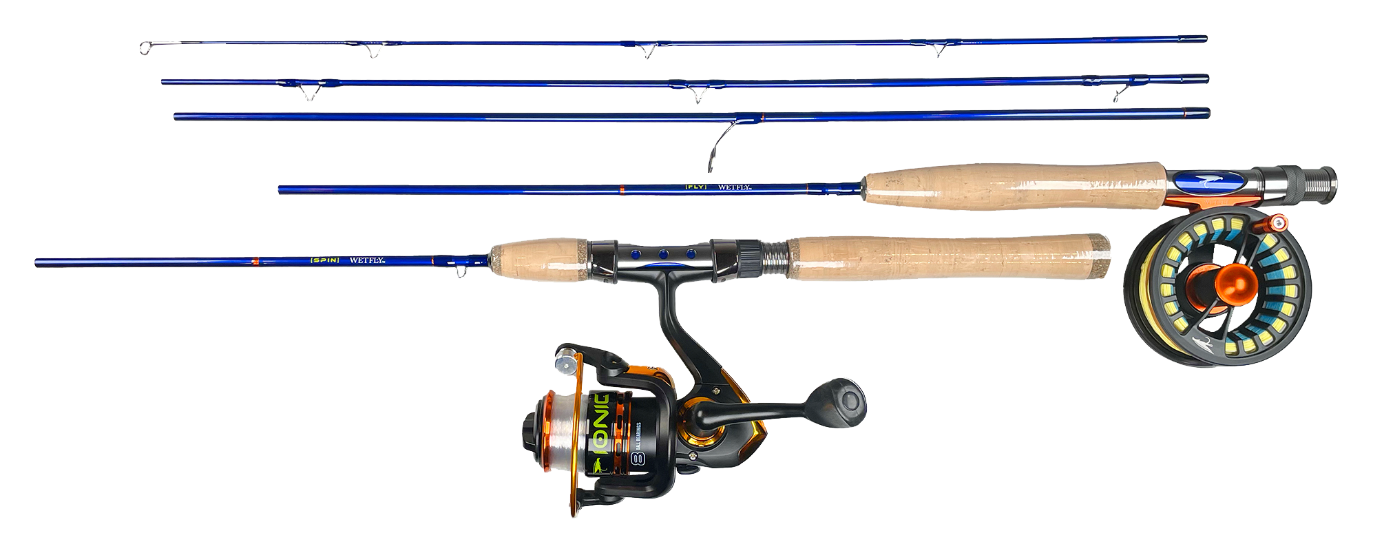 Wetfly Ionic Fly + Spin Combo | Bass Pro Shops